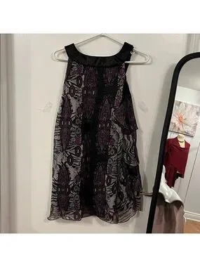 MXM | Tops | Show Special Mxm Beaded Tiered Top Size 2 | Poshmark